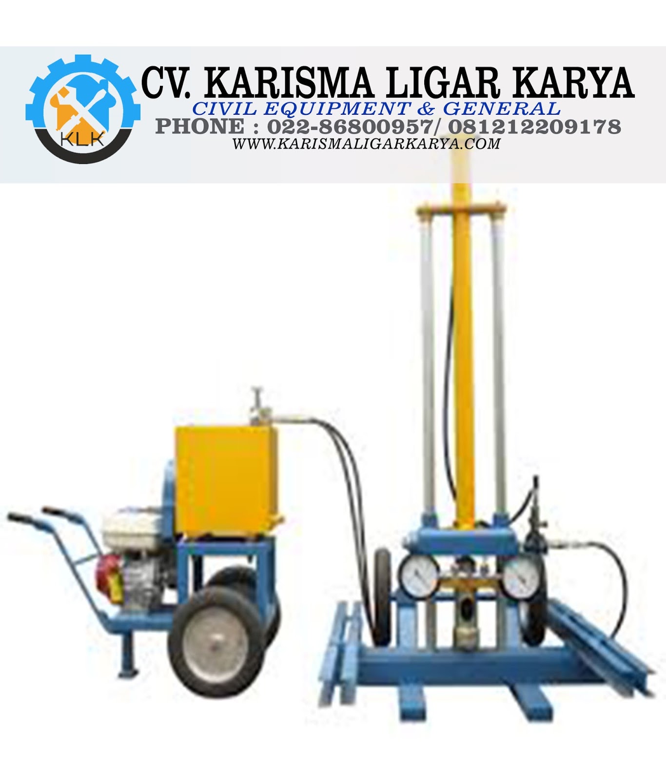 Jual Sondir 10 Ton Hydraulic