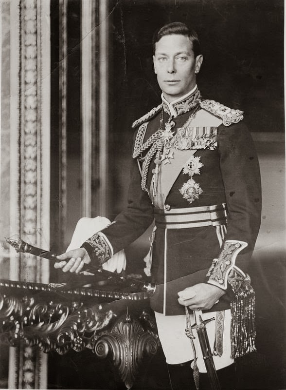 Two Nerdy History Girls: Casual Friday: Portrait of King George VI