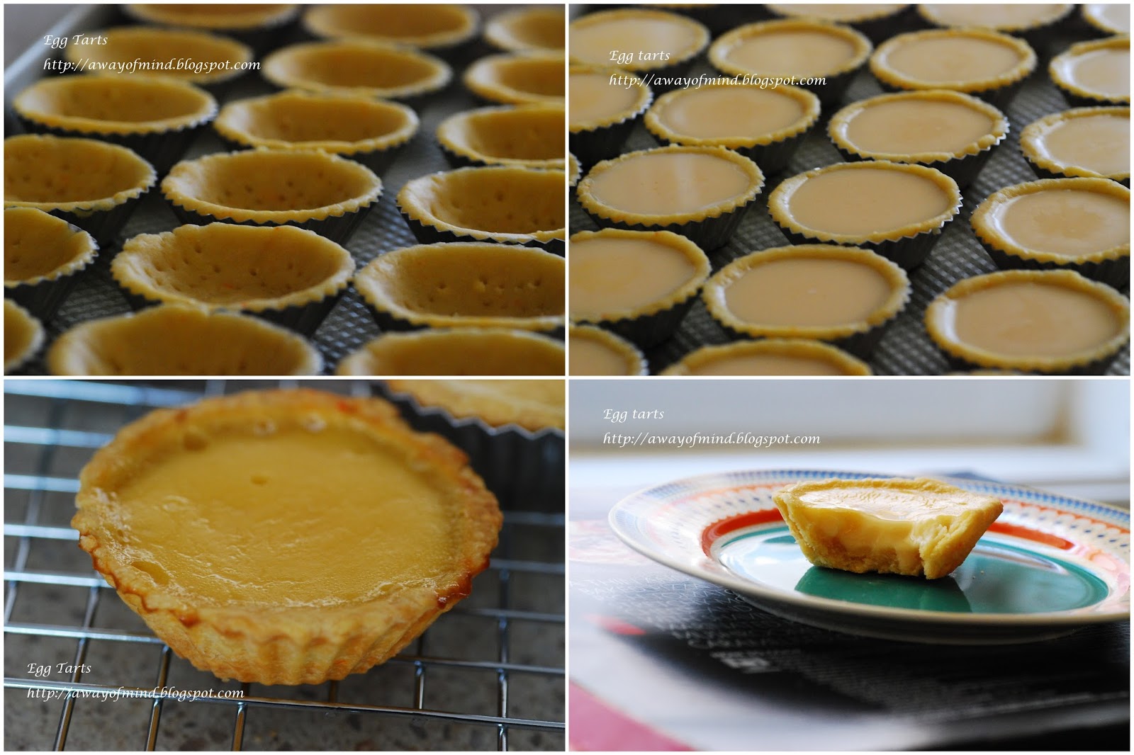 Awayofmind Bakery House: Egg Tarts 蛋搭