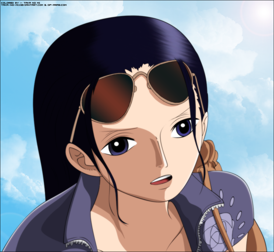 KOLEKSI GAMBAR ONE PIECE: One Piece Nico Robin Funny Picture