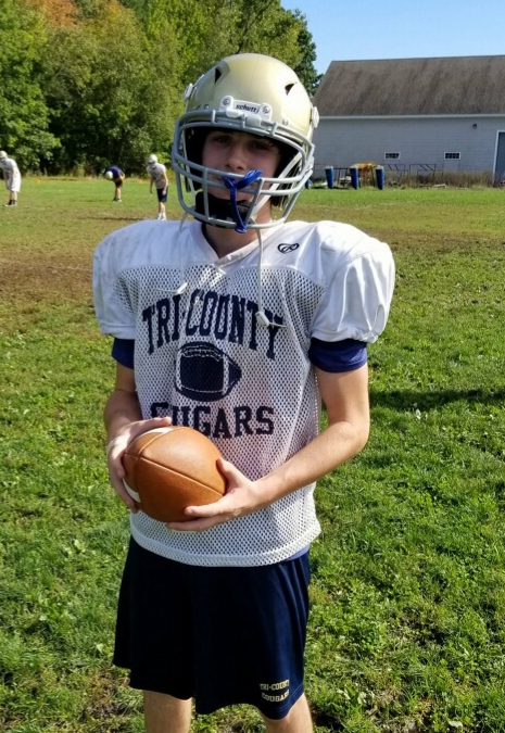 Franklin Matters: Boston Herald recognizes Tyler Saunders of Tri-County