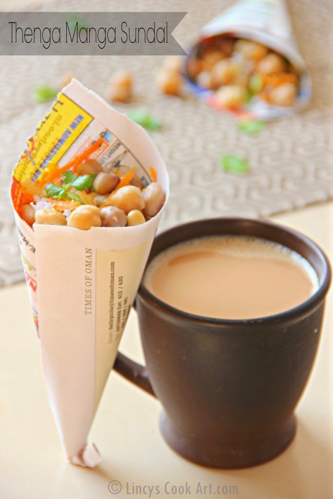 Thenga Manga Sundal ~ Lincy's Cook Art