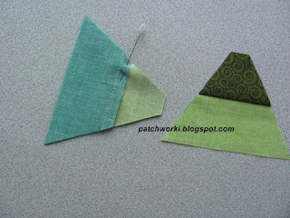 Patchworkowe wariacje: Patchwork 3D – Honeycomb Waffle - tutorial