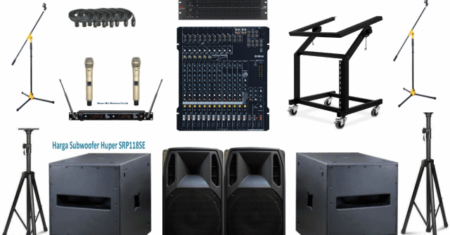 Harga Satu Set Sound System Outdoor Murah Terbaik Simple Januari 2021 ...