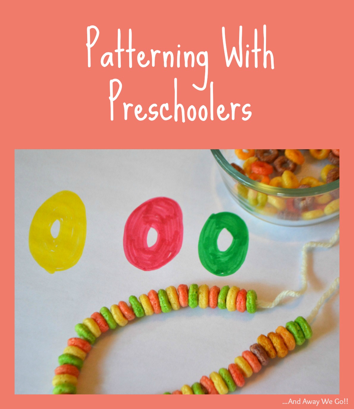 and away we go!: Patterning With Preschoolers