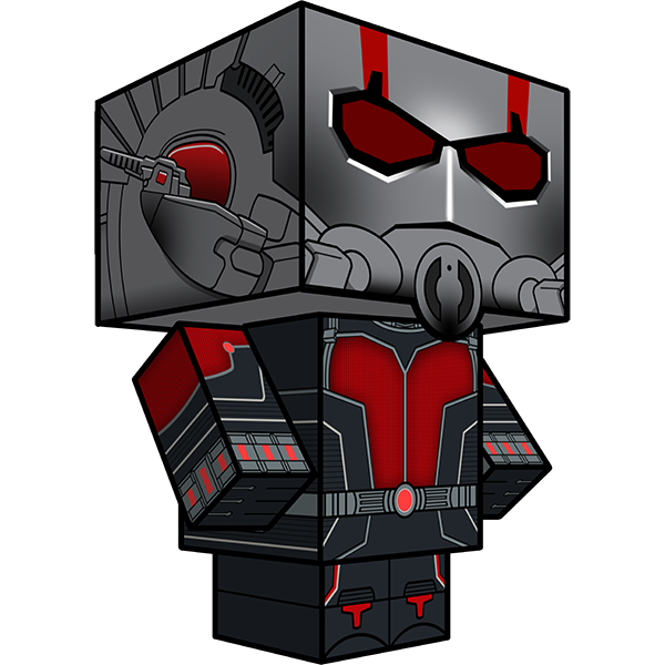 Ant-Man Cubee Papercraft | Papercraft Paradise | PaperCrafts | Paper ...