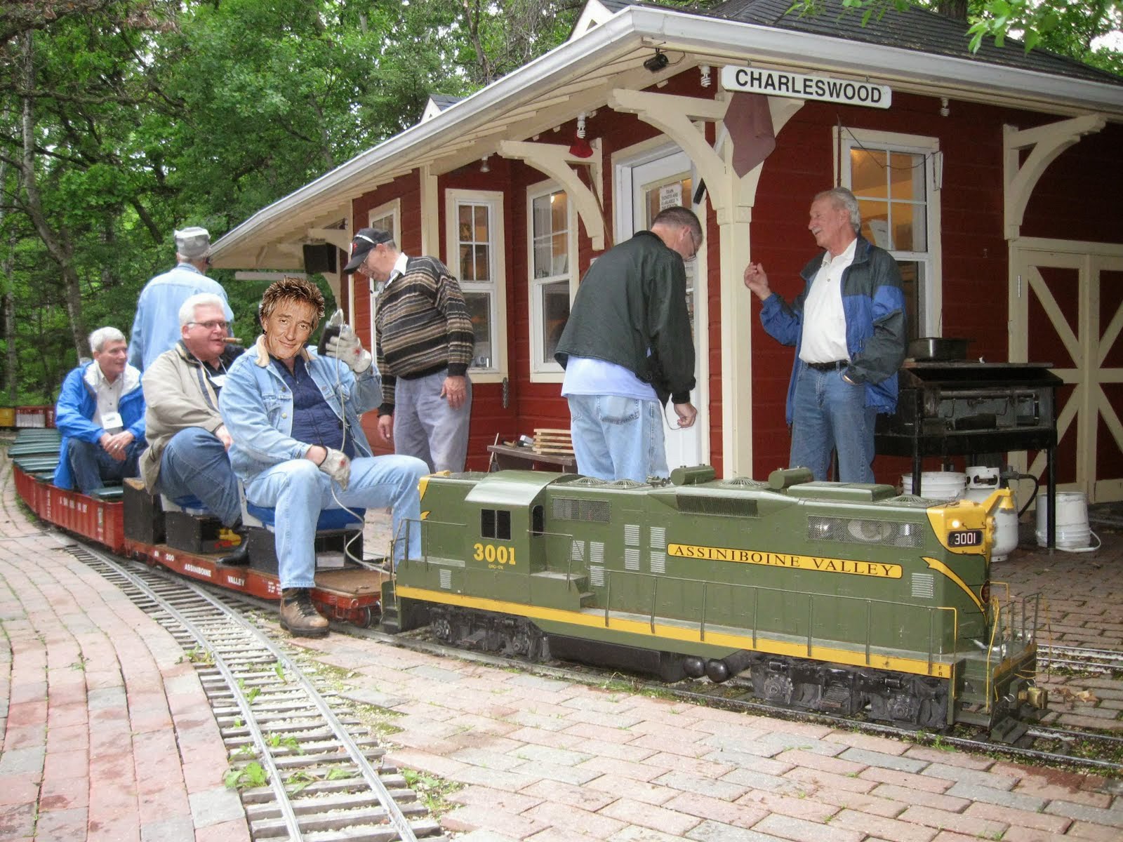 Rod Stewart Model Railroad