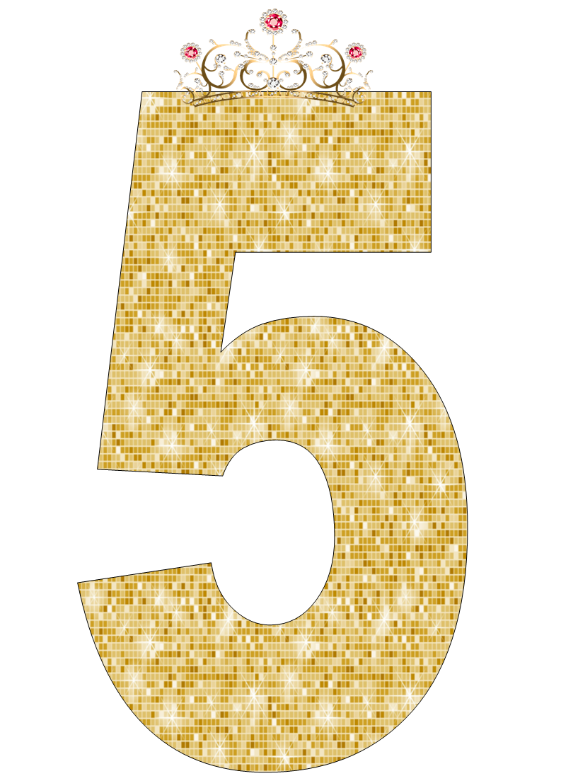 Abecedario de Corona con Fondo Dorado. Alphabet of Crown with Golden ...