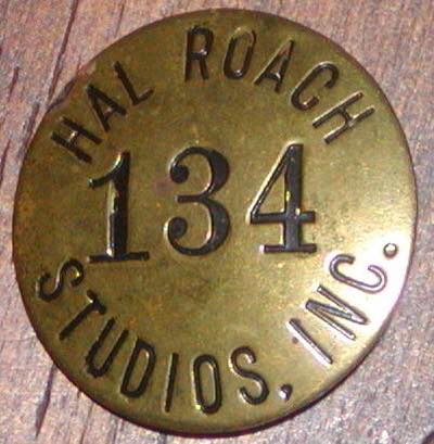 Thelma Todd: Hal Roach Studios ID Badge
