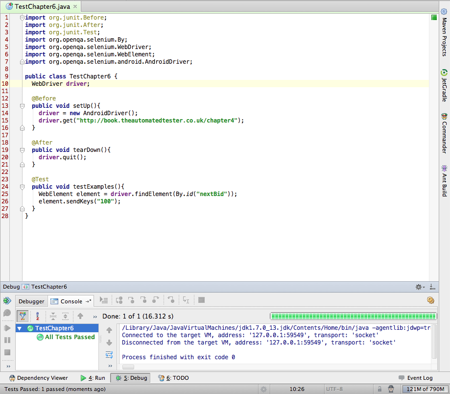 TESTHEAD: PRACTICUM: Selenium 2 Testing Tools Beginner's Guide: Mobile ...