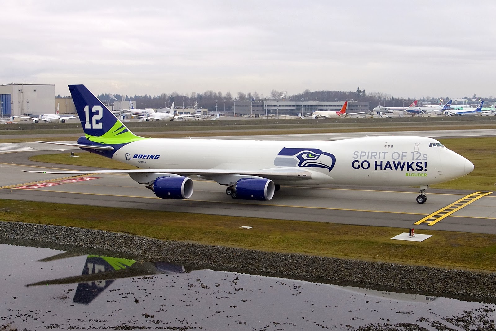Aero Pacific Flightlines: Seattle Seahawks 787-8F "Spirit of 12's - Go ...