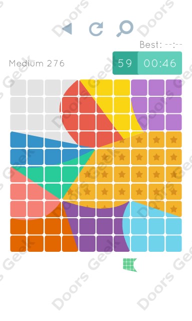 Blocks & Shapes [Medium] Level 276 Solution ~ Doors Geek