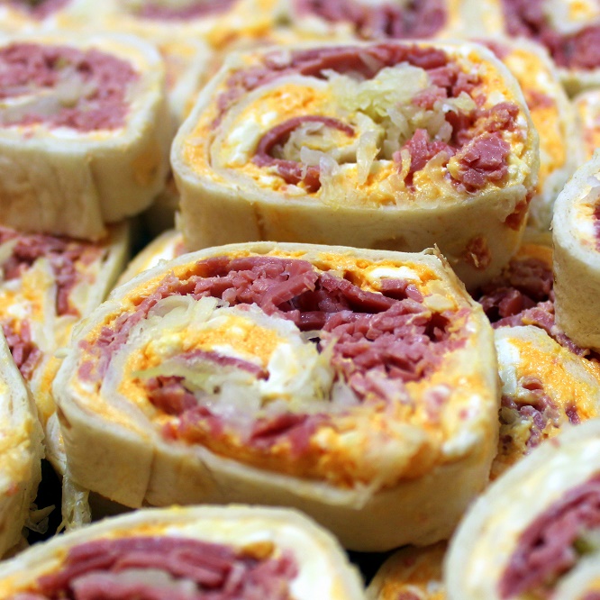 52 Ways to Cook: Reuben Pinwheel Sandwich - 52 Appetizers