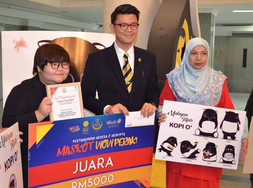 KINTA CHRONICLES: ‘Kopi – O” A TAPIR & Perak Tourism’s New MASCOT