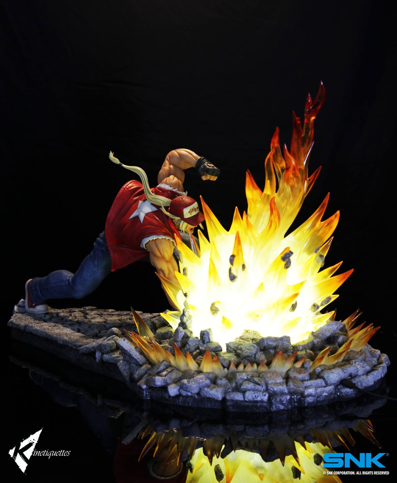 Figuras: Fotos oficiales y detalles de Terry Bogard Power Geyser 1/4 de ...
