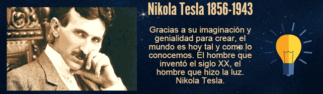 Nikola Tesla. Infografía II