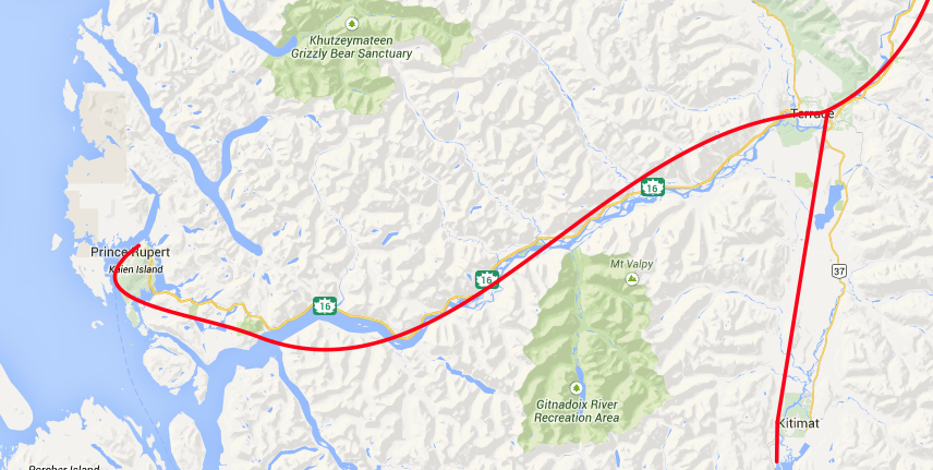 North Coast Review: CN Rail freight train derails 75 kilometres west of ...