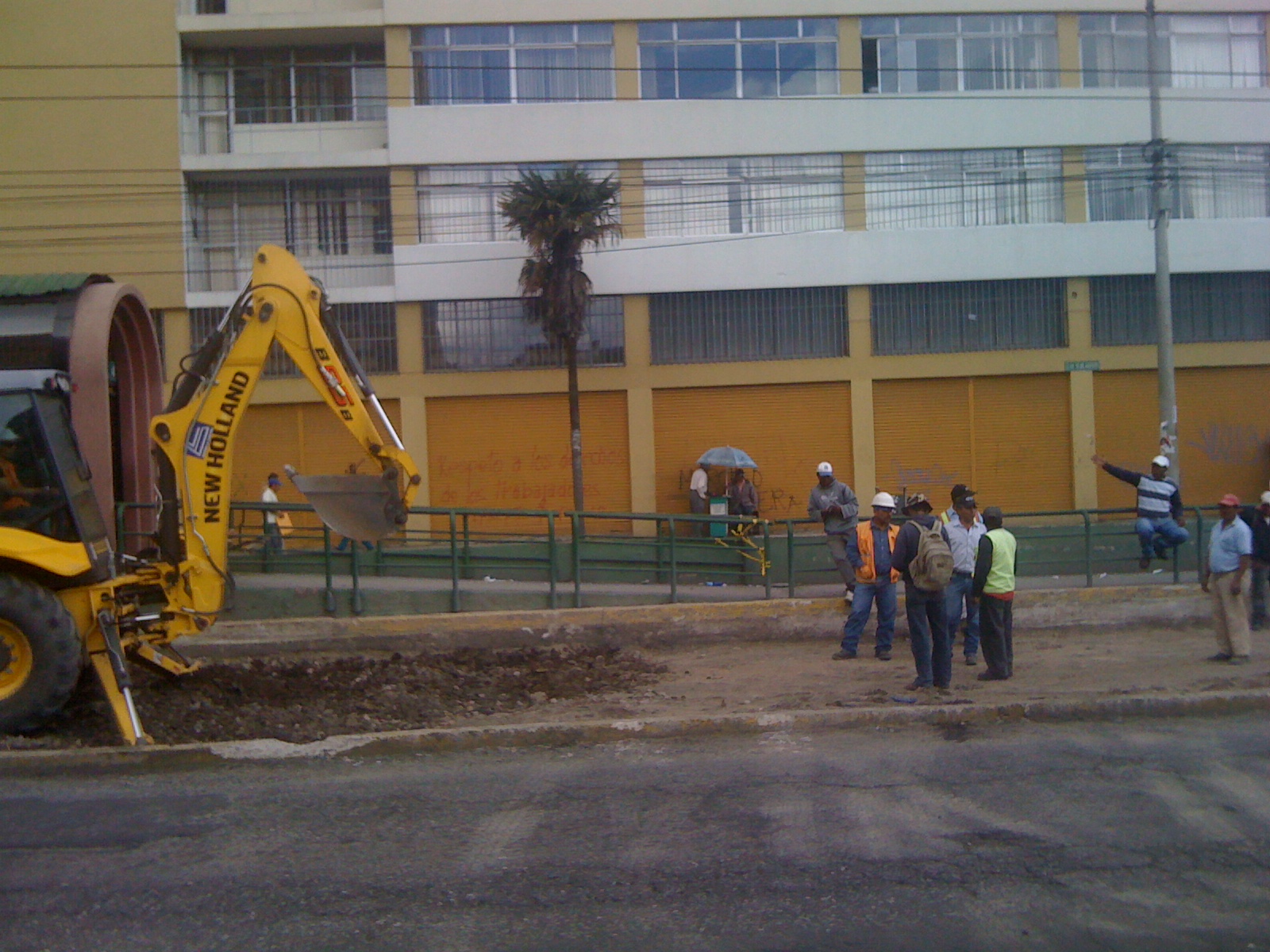 Construcción de calles...