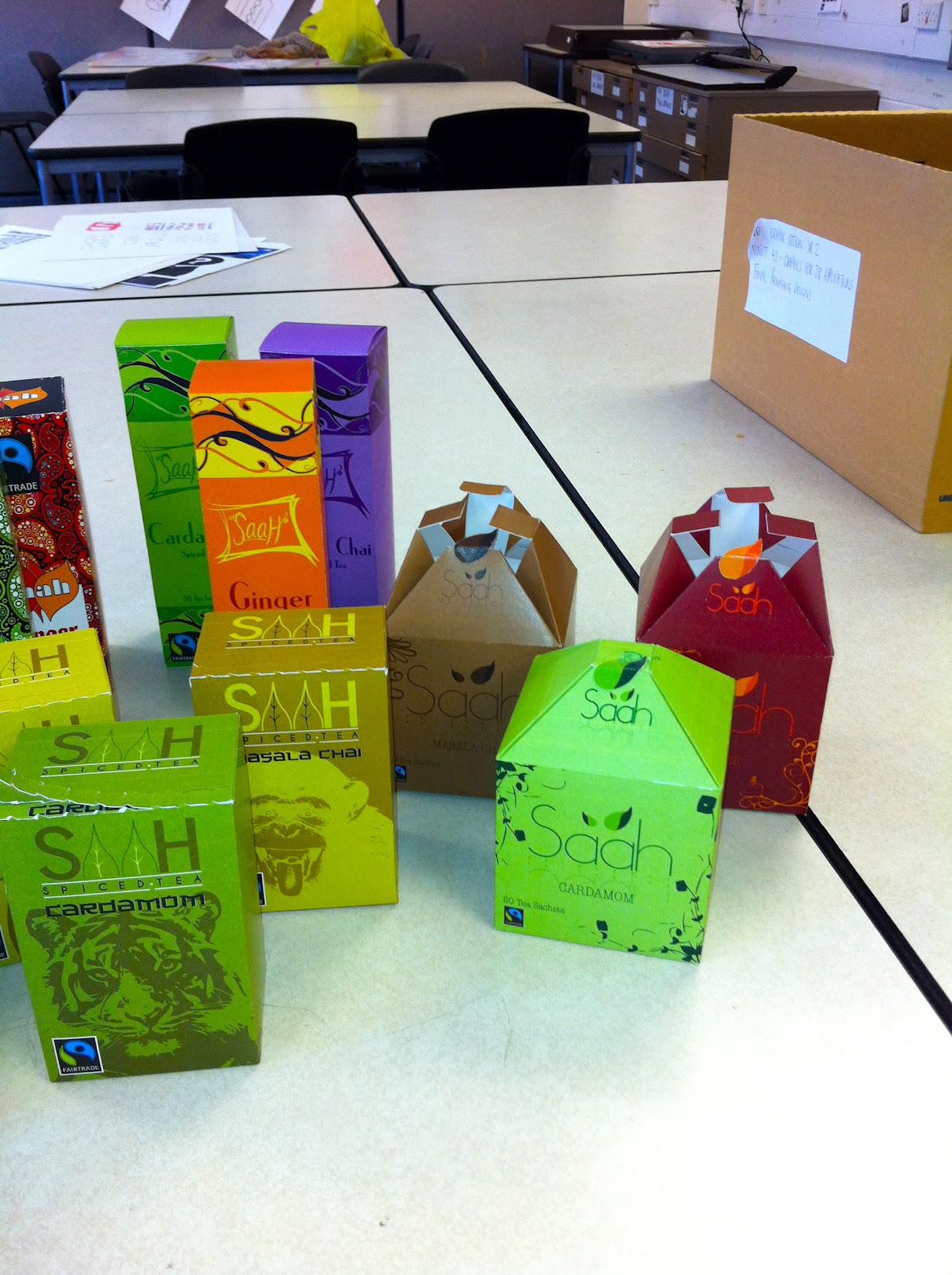 Extended Diploma in GRAPHIC DESIGN @ COBC: Year 2 Packaging Projects