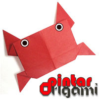 Cara Membuat Origami Kepiting | Cara Membuat Origami | Bunga | Binatang ...