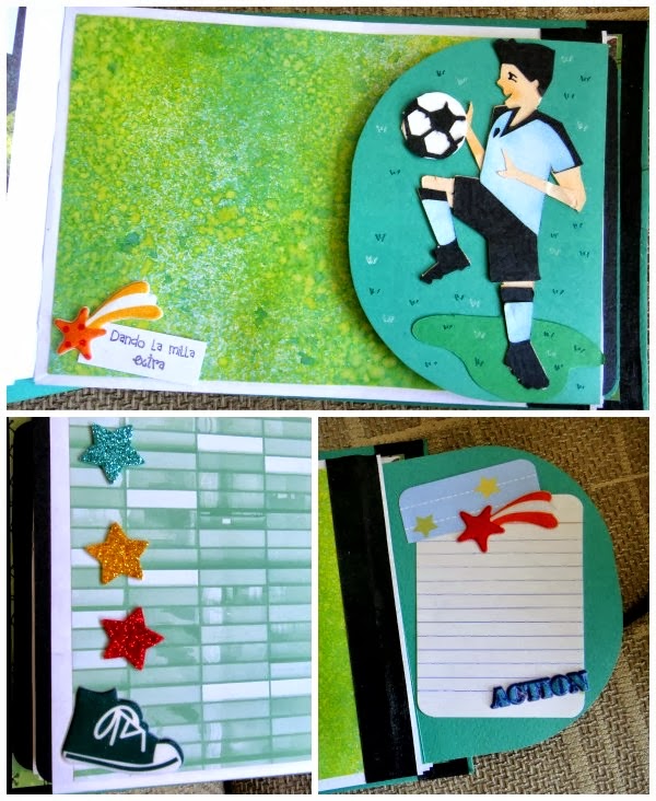 Silvia Scrap: Mini Album de Futbol