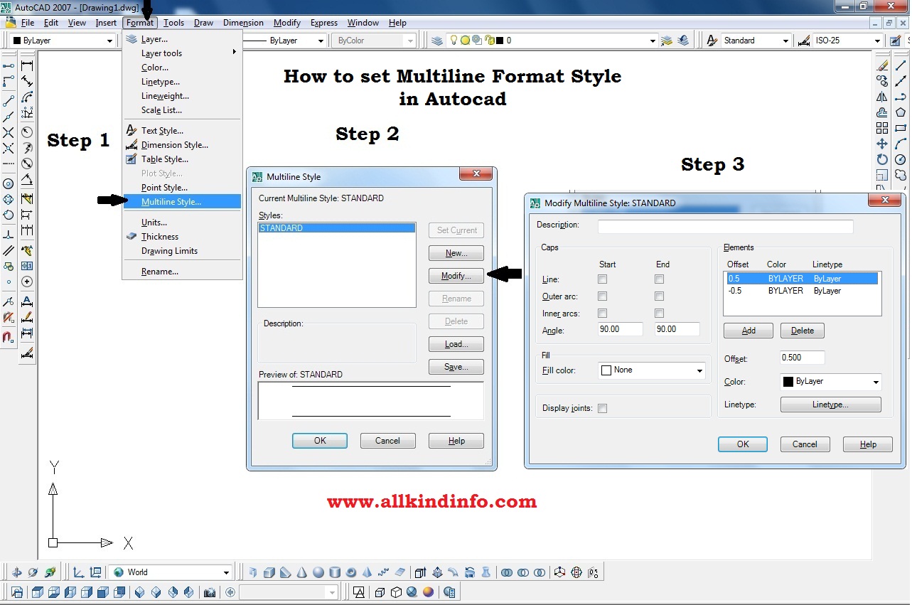 Multiline Style Formatting In Autocad Informational Encyclopedia