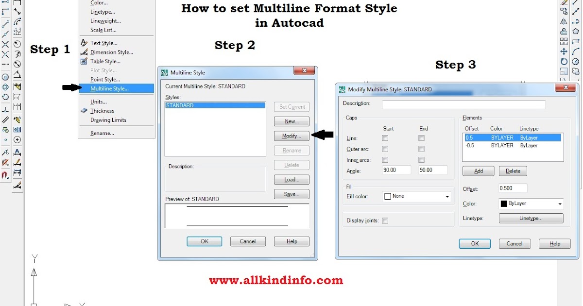 Multiline Style Formatting in Autocad | Informational Encyclopedia