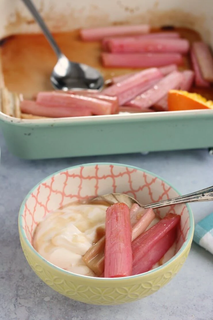 Roasted Rhubarb with Orange & Honey - A Cornish Food Blog | Jam and ...