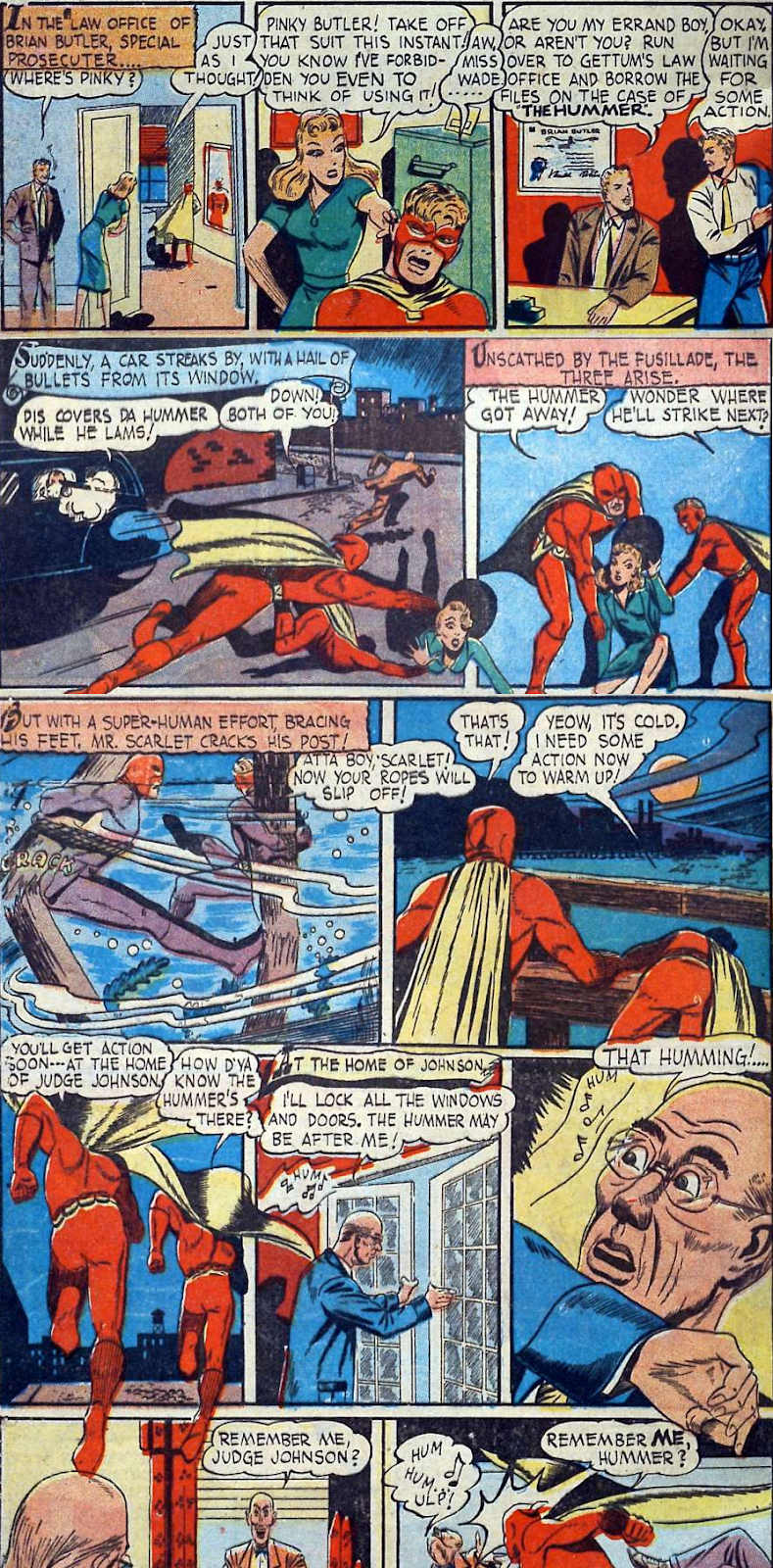 Fawcett's Finest: Scarlet & Gold: Mr. Hyde - The Hummer - Mr. Scarlet ...