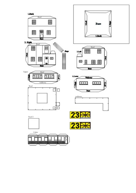 Happyscale-Modellbau: British Airfield Control-Tower WW2 - papermodel 1 ...