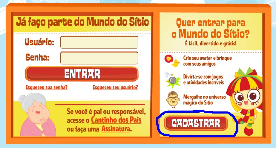 E.M. Antonio José Paniago: Site "O Mundo do Sítio" - Encerrou suas ...