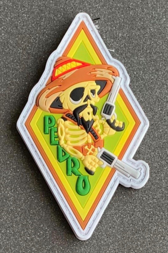 THE USAF RESCUE COLLECTION: USAF Pedro / Bandito PVC 3D Morale Patch