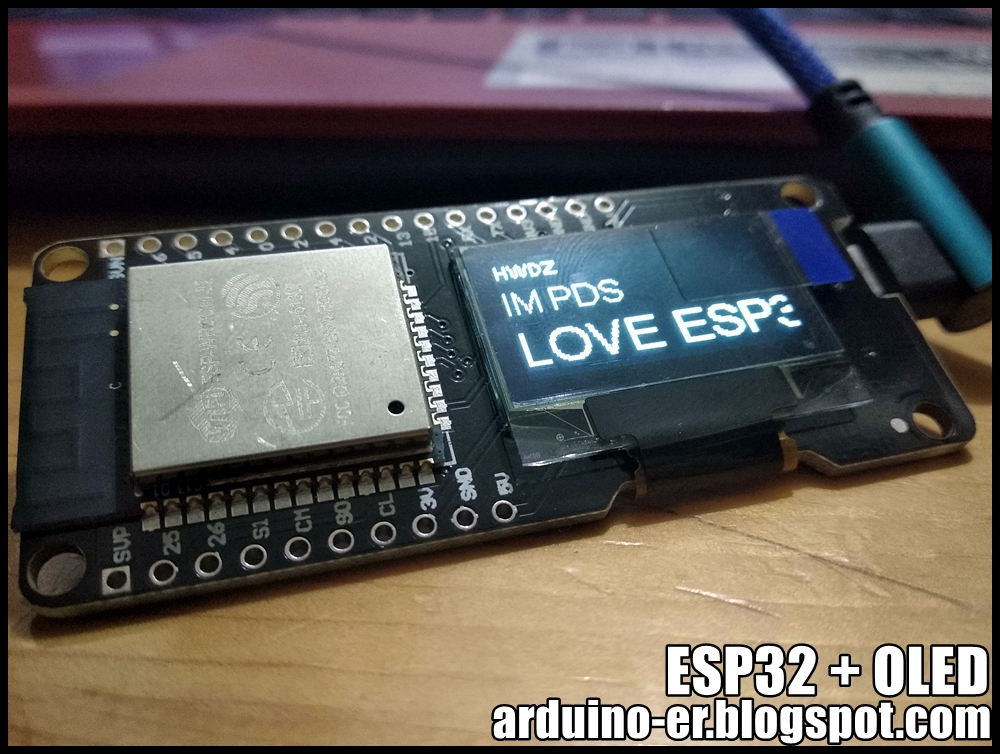 Arduino Er Esp32 Oled Module