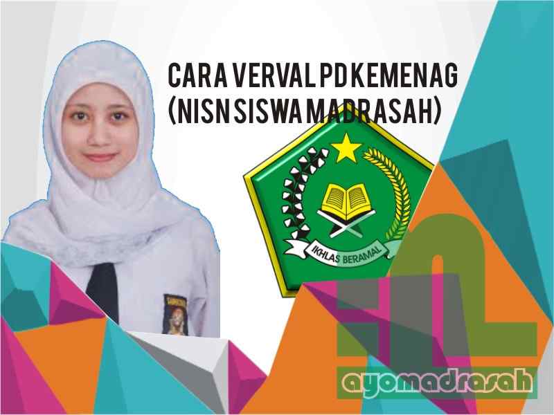 Tutorial Cara Verval PD Kemenag (NISN) Tahun 2016 - Ayo Madrasah