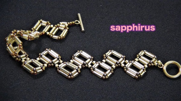 More Contemporary Bugle Beaded Jewelry Tutorials / The Beading Gem