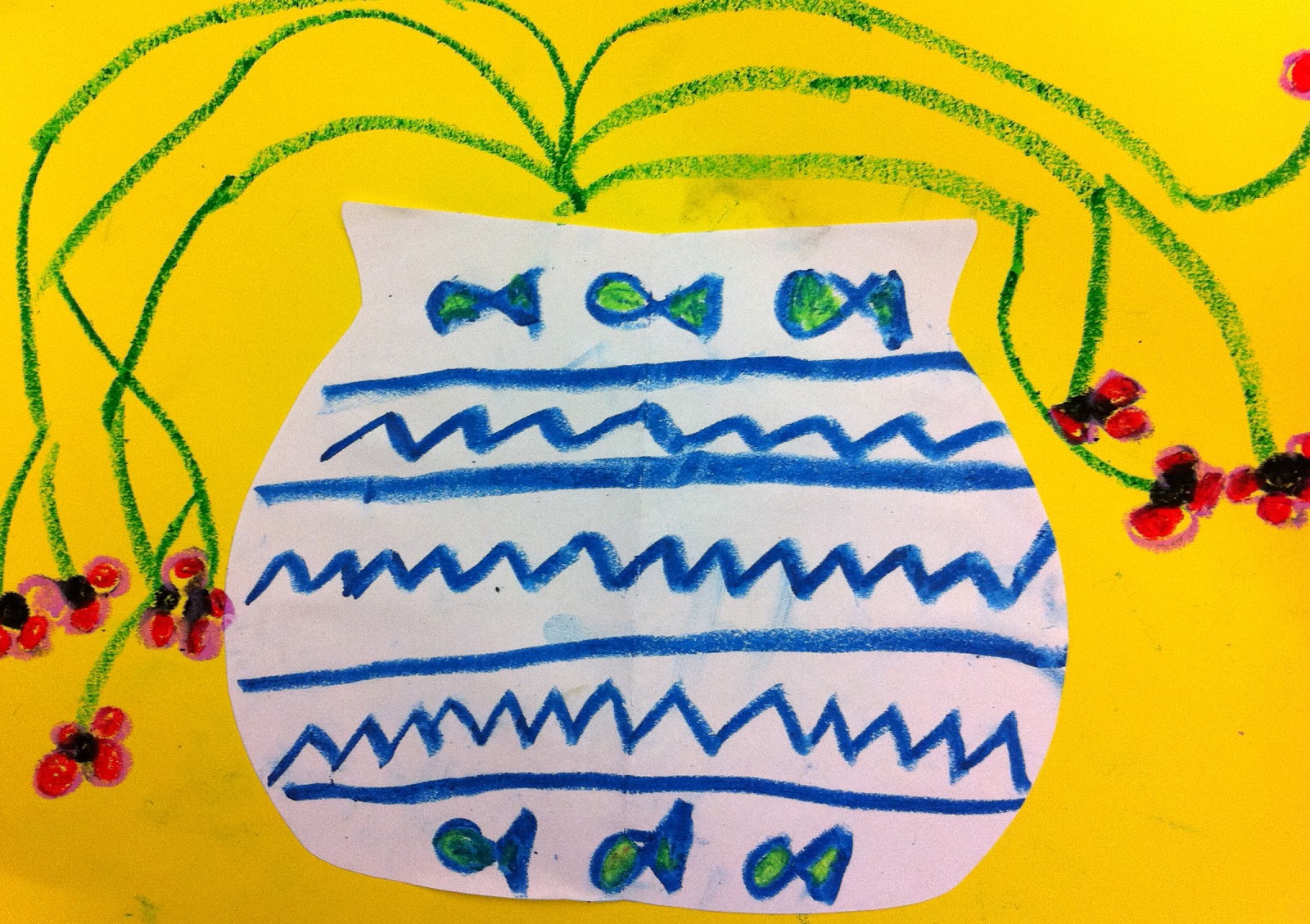 Art Class with Naomi: Chinese Vase Drawings