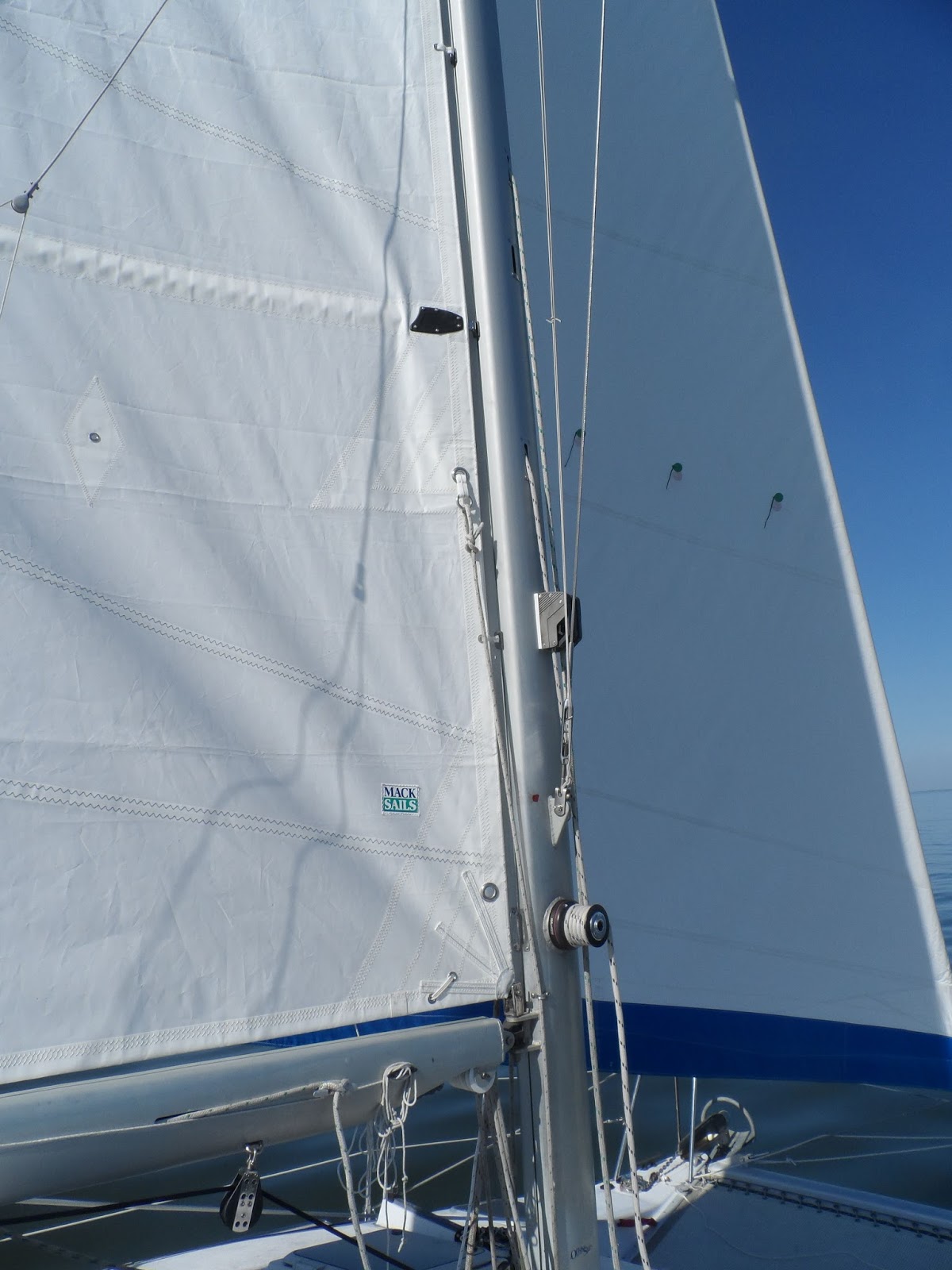 Sail Delmarva: New Main--Mack Sails