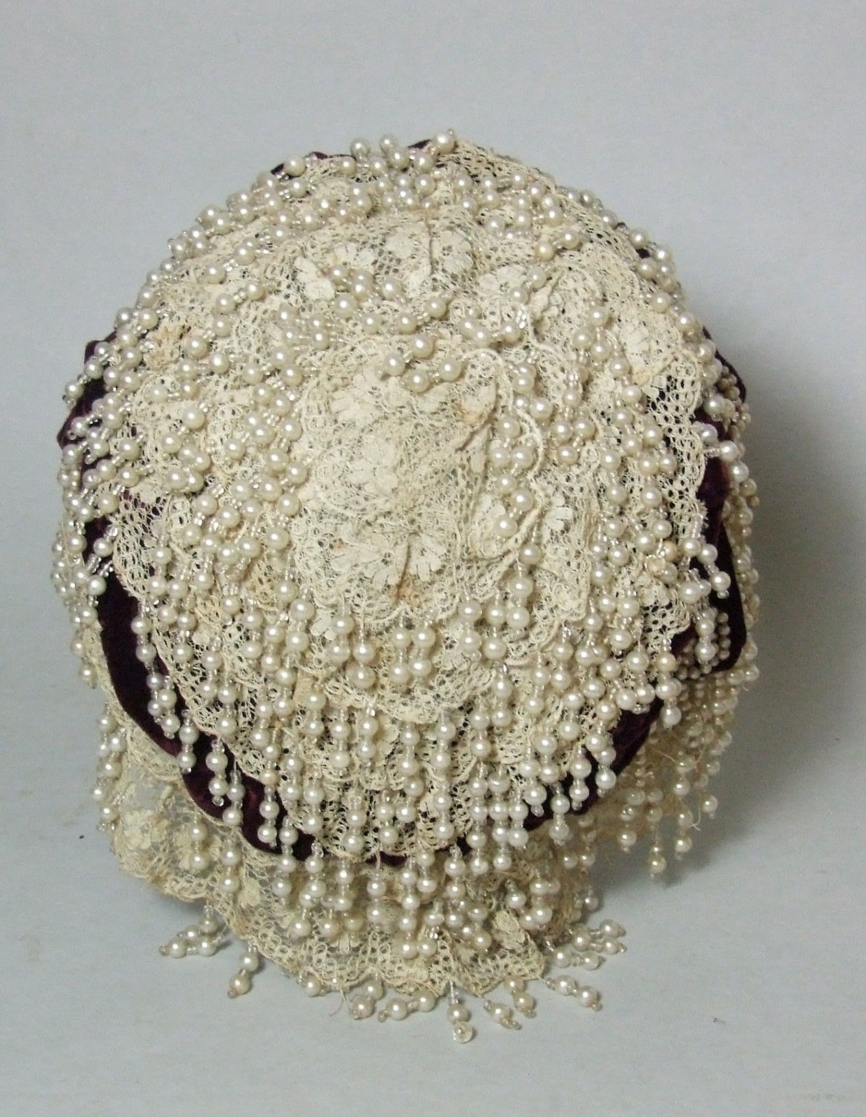 All The Pretty Dresses: Interesting Antique Hat With Pearls