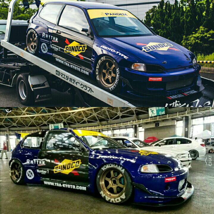 Gambar Modifikasi Mobil Honda Civic Estilo Ceper - gudang otommotif1