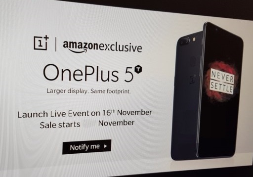 OnePlus 5T com ecrã total chega a 16 de Novembro? | Aberto até de Madrugada