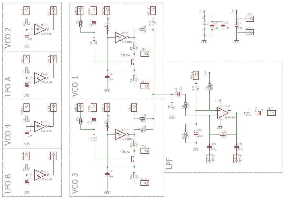 Hart gelötet!: Analog Synth Nachbau - Weird Sound Generator