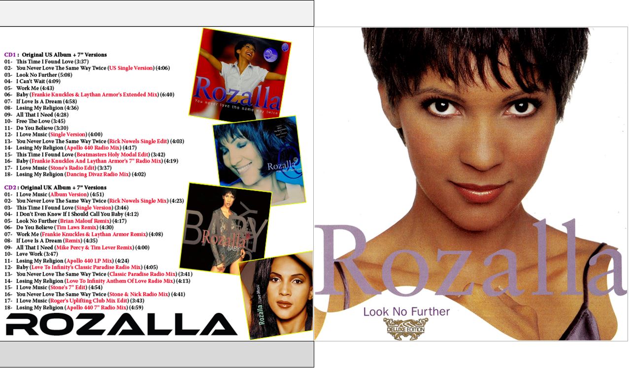 MUSICOLLECTION: ROZALLA - Look No Further (Expanded Version) - 1994 - 2018