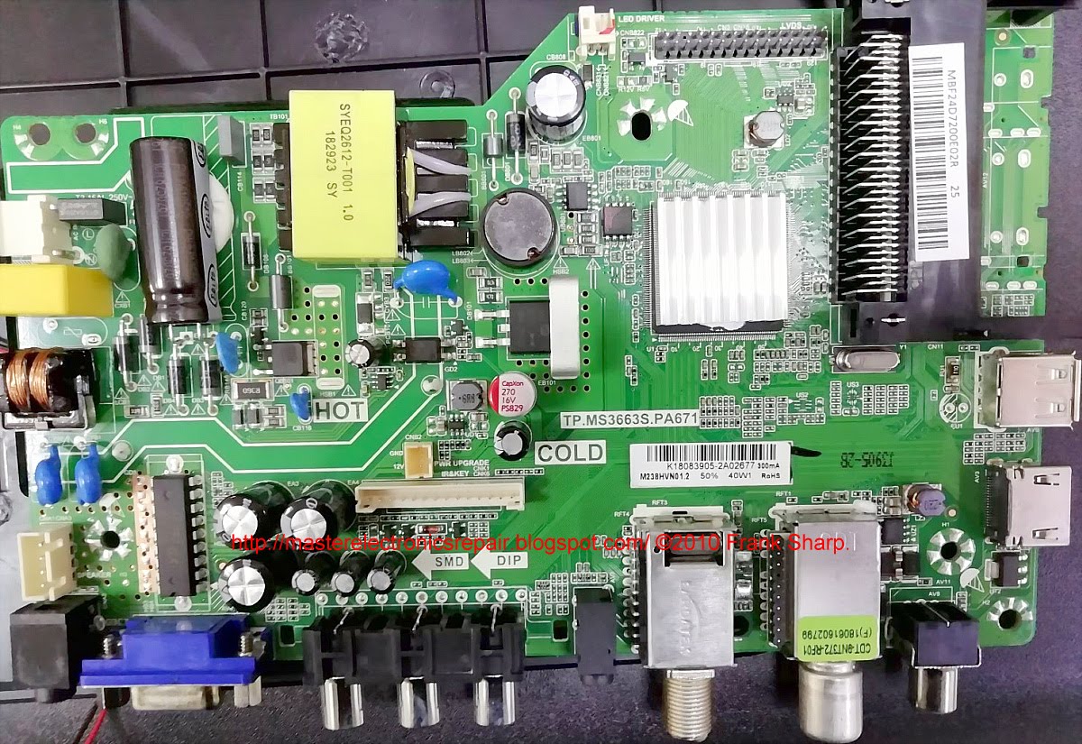 Master Electronics Repair !: REPAIR / SERVICING TV DAEWOO L24V638VAE