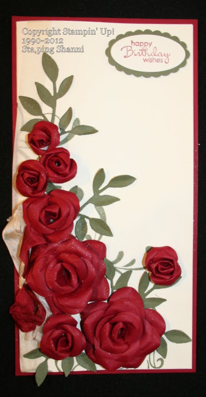 Stamping Shanni: Handmade Rose Cards for Heartfelt