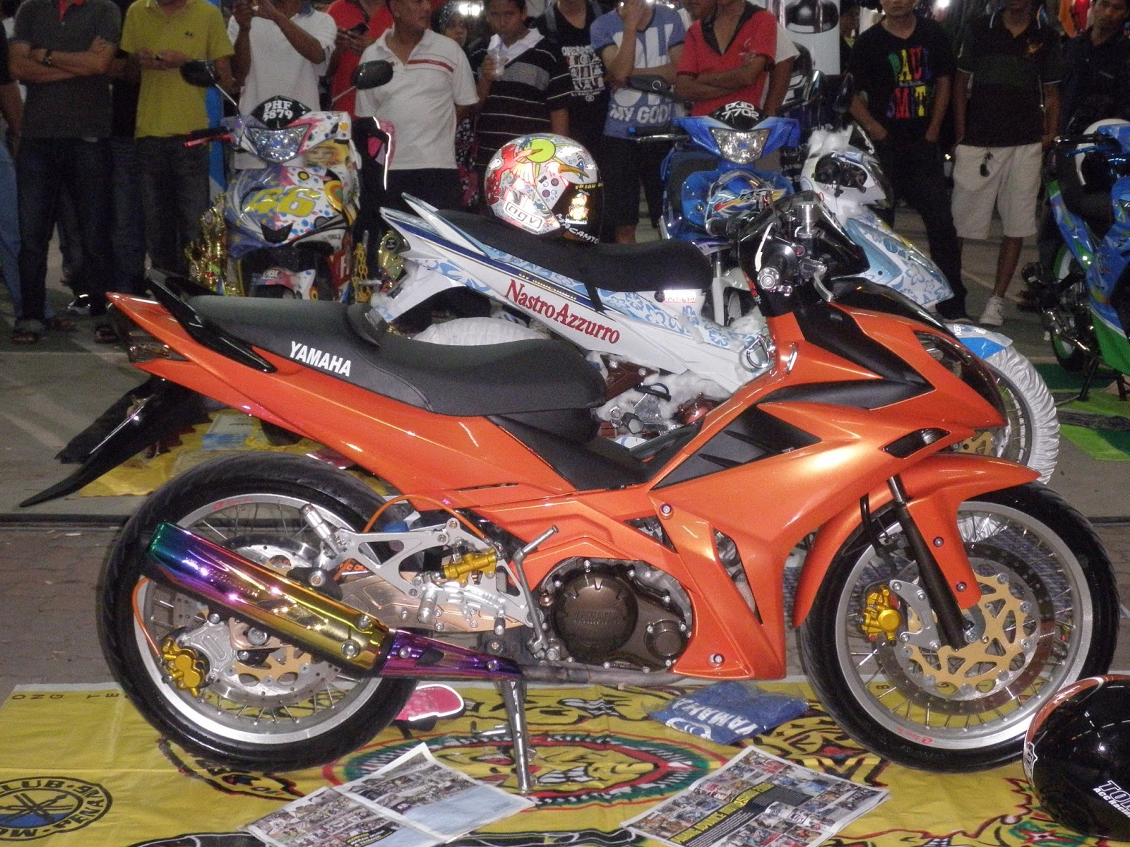 dunia tanpa sempadan: motor yamaha LC 135 cantik