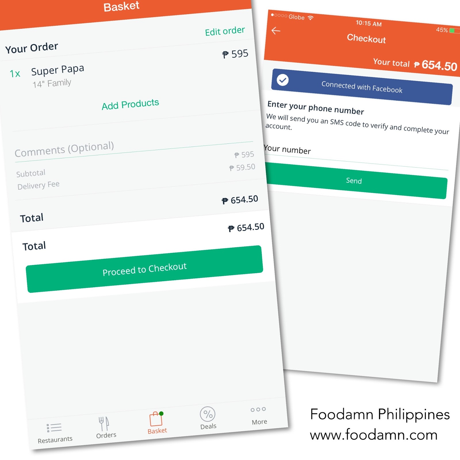 FOODPANDA App Delivers Right at your Doorstep