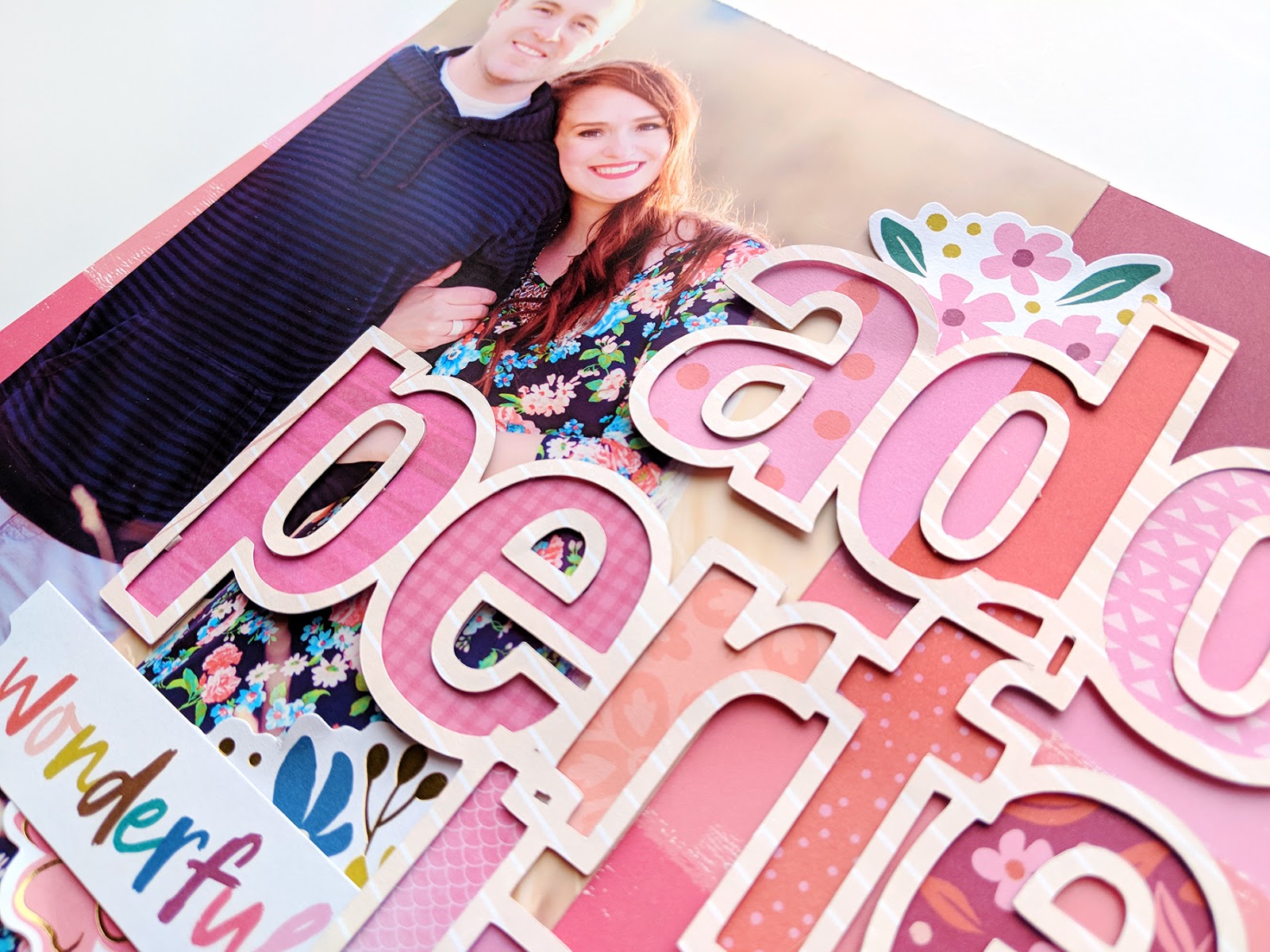 Amazing Love Layout | Paige Taylor Evans