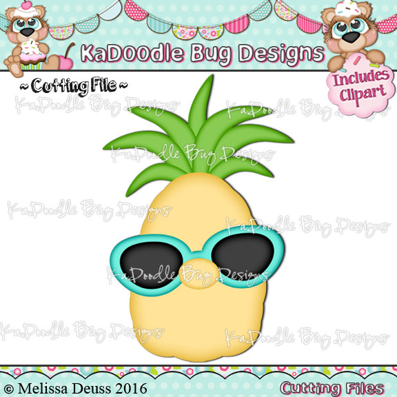Cathyplus5: KaDoodle Cool Pineapple