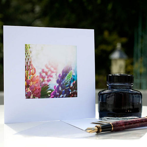 I Love Handmade: Lupin Card by Matilda Rose