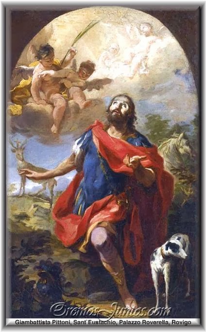 Vidas Santas: San Eustaquio de Roma, Mártir